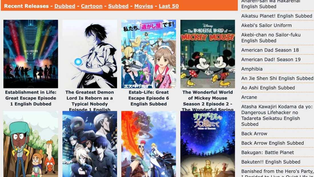 WCOforever- Watch Cartoons & Anime Series Online